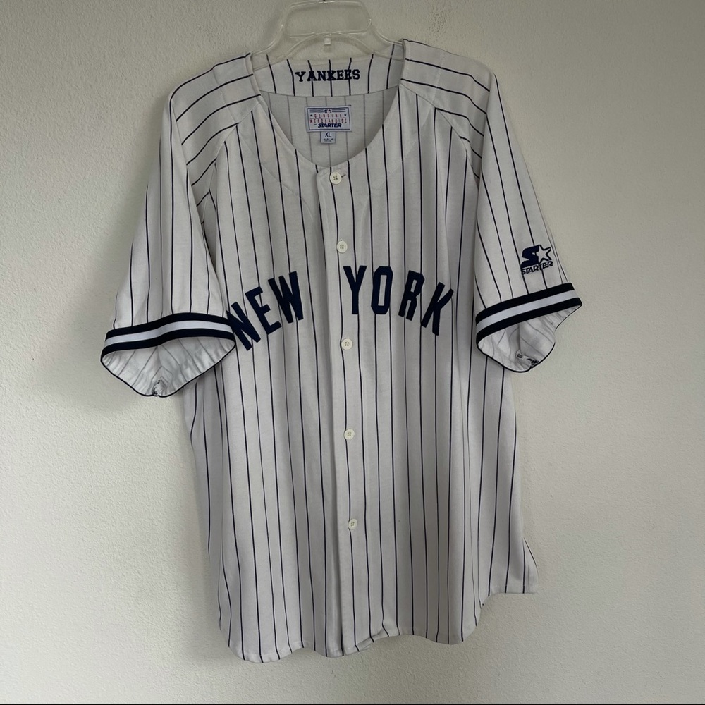 Starter Genuine Merchandise Vintage Ny Jersey - Gem